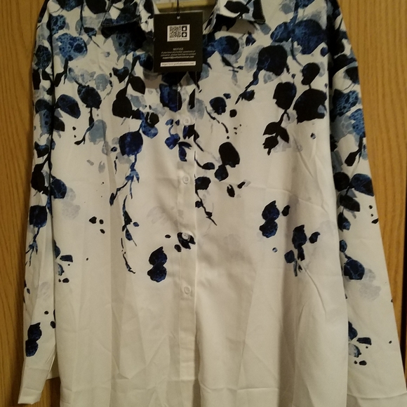 Justfashionnow | Tops | Light And Airy Soft Polyester Button Down ...